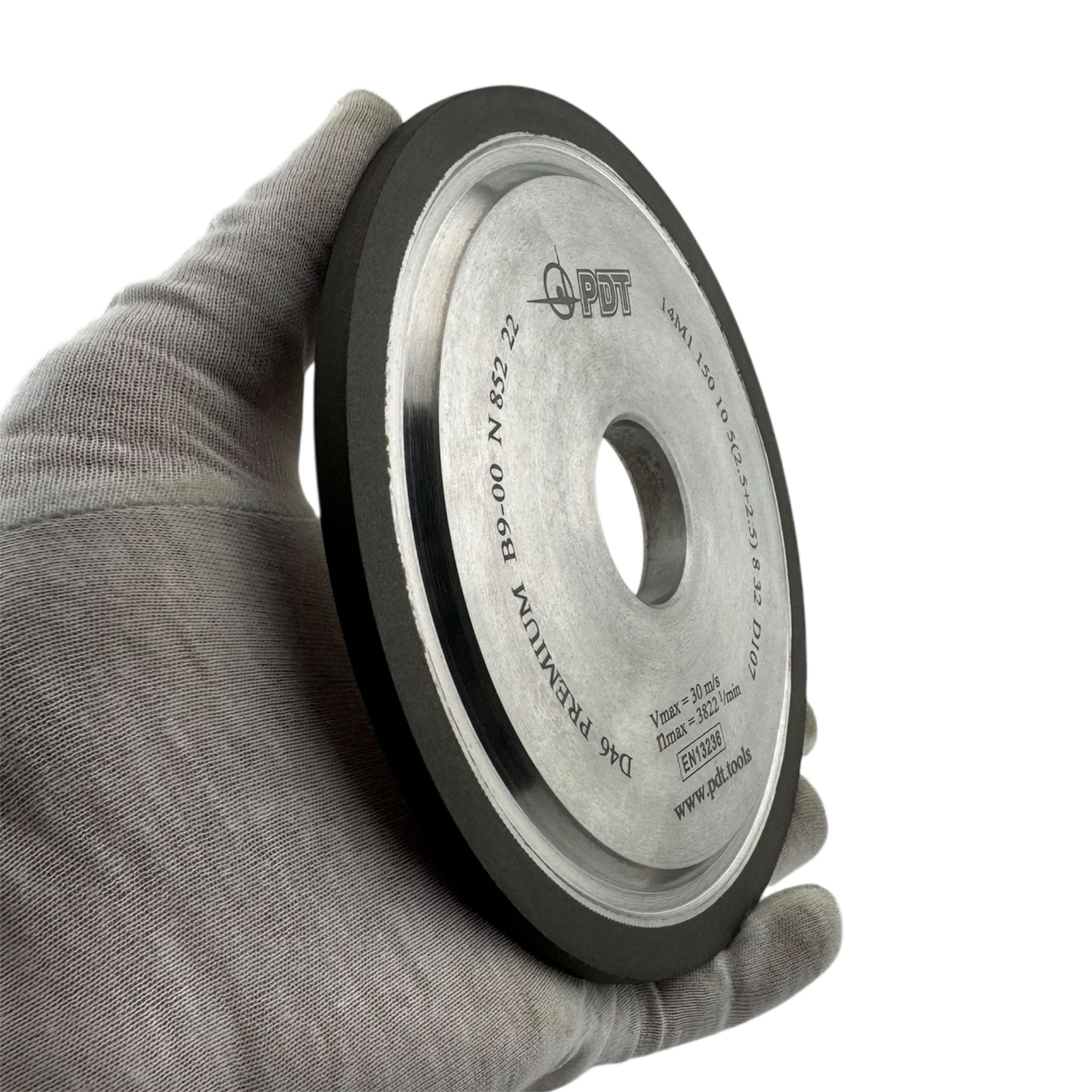 Diamond Grinding Wheel Double-Grit 14M1 150-10-5(2.5+2.5)-8-32 D107/D4 ...